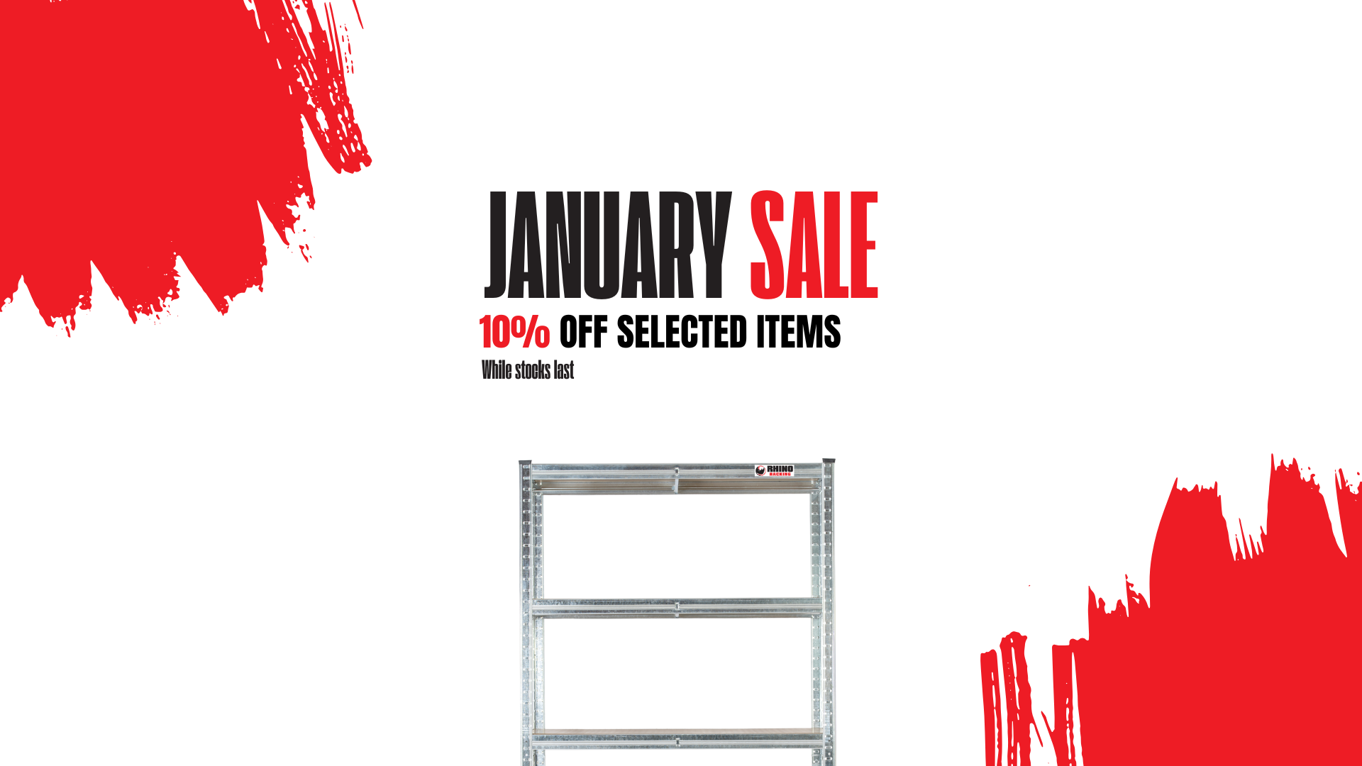 Rhino Racking Great Value Shelving, Racking And Storage