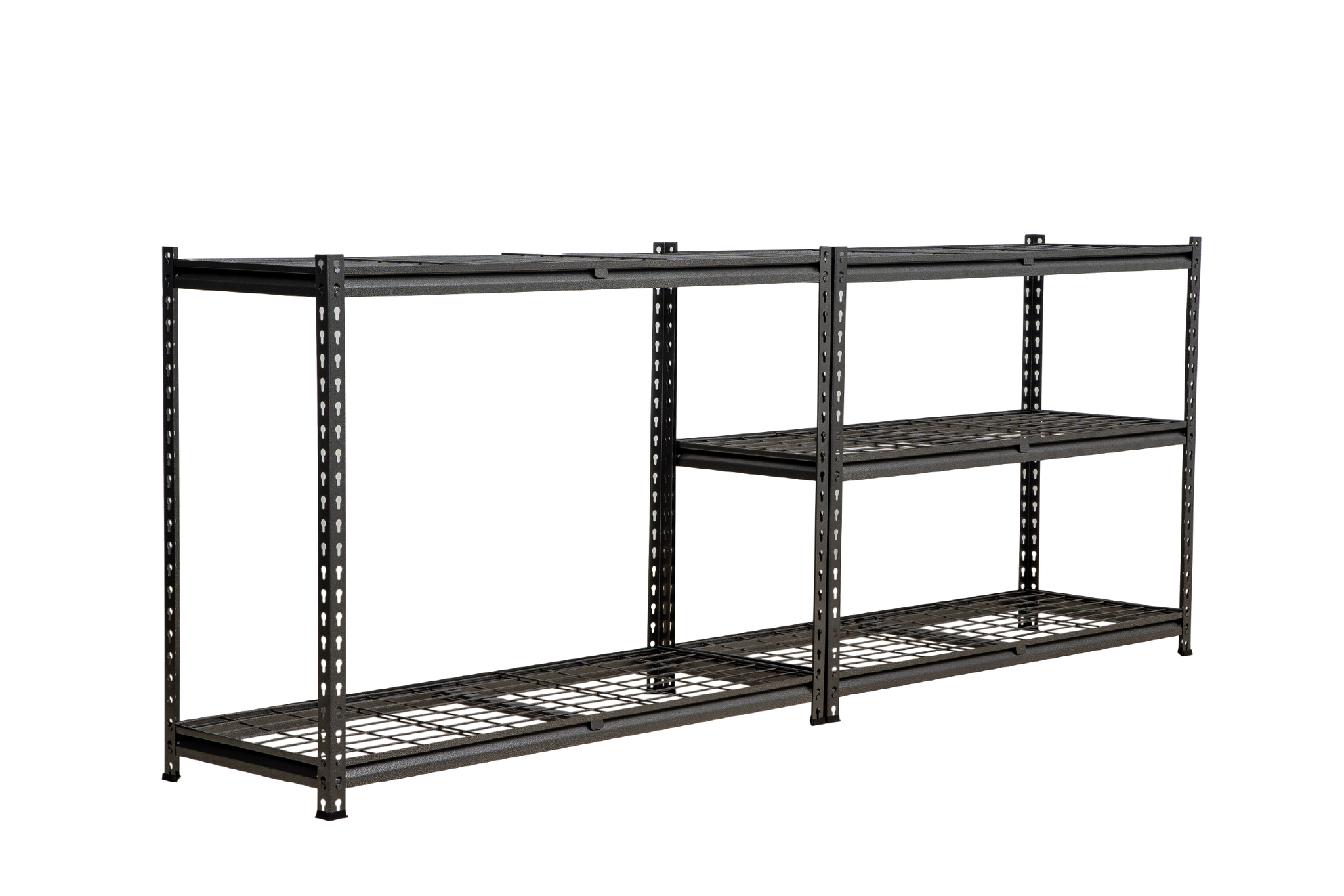 183 x 120 x 45cm | Black | 5 Tier Boltless Wire Shelving Unit | 1000kg ...