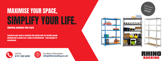 Rhino Racking Great Value Shelving, Racking And Storage